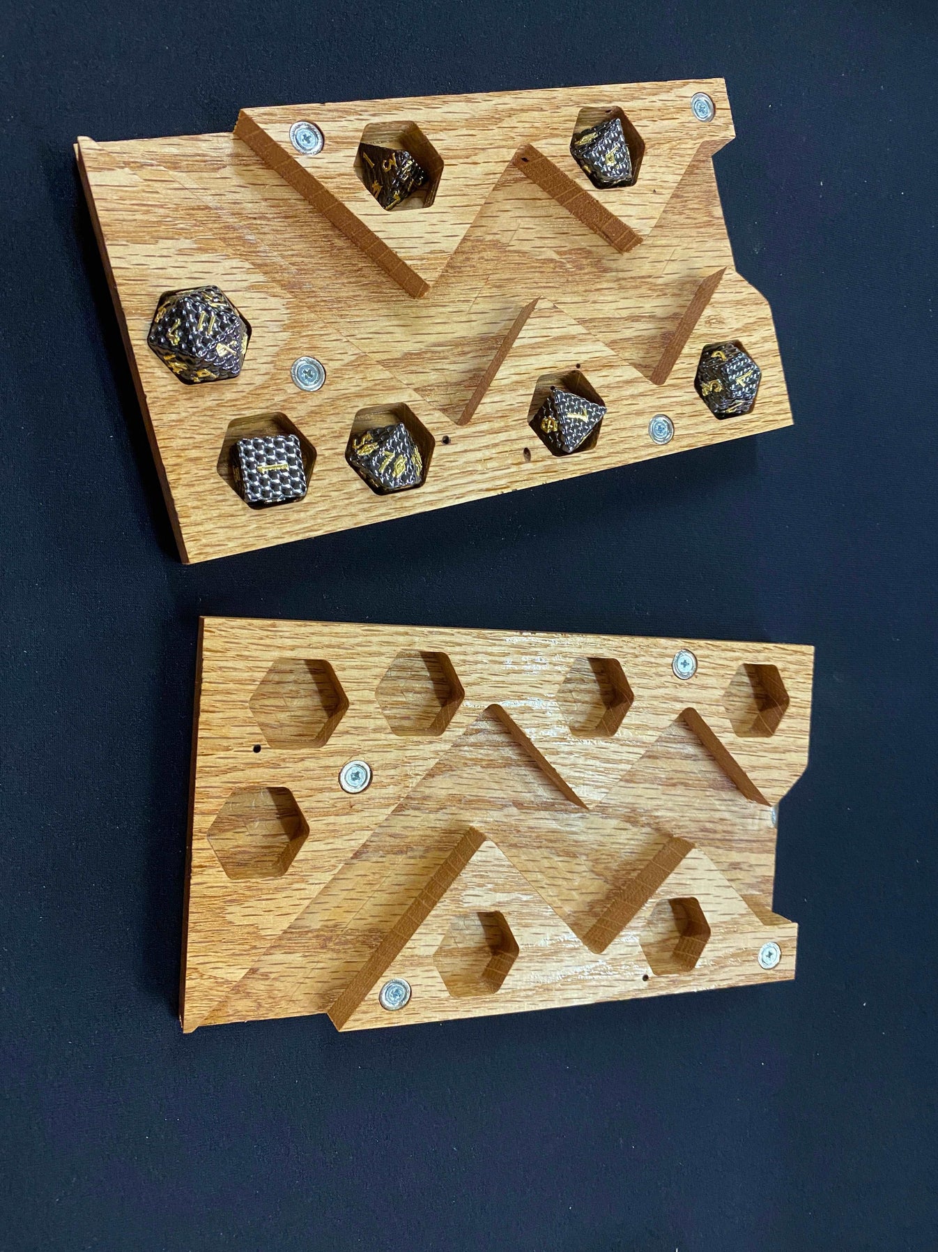 Compact Dice Tower – Wooden Wonders Workshop LLC
